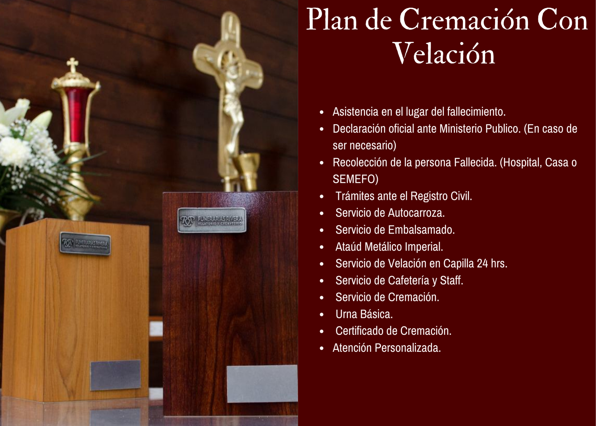 Planes Funerarios - Funeraria Rivera